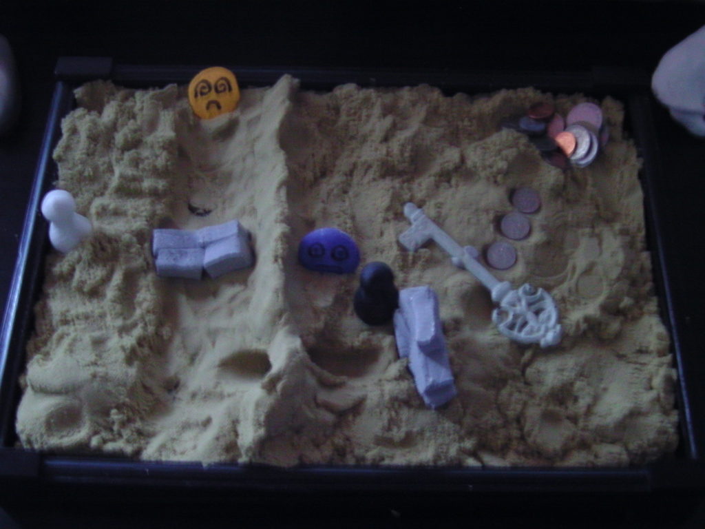A creative tool for trauma therapy: sand tray therapy (PTSD)
